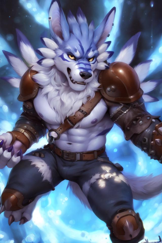 Buff Digimon Weregarurumon Ndash