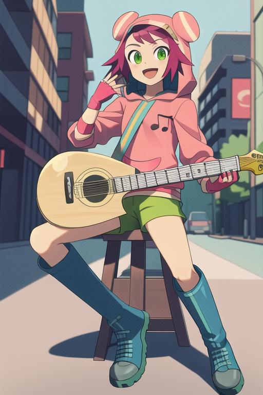 Misora Hibiki/Sonia Strumm (Mega Man Star Force)｜AI Art Model & LoRA | PixAI