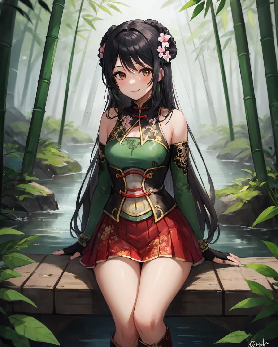 Guan Yinping (dynasty warriors)｜AI Art Model & LoRA | PixAI