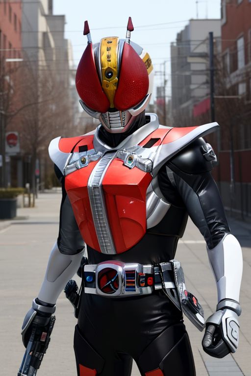 仮面ライダー電王 ソードフォーム Kamen Rider Den-oh ｜AI Art LoRA Model | PixAI