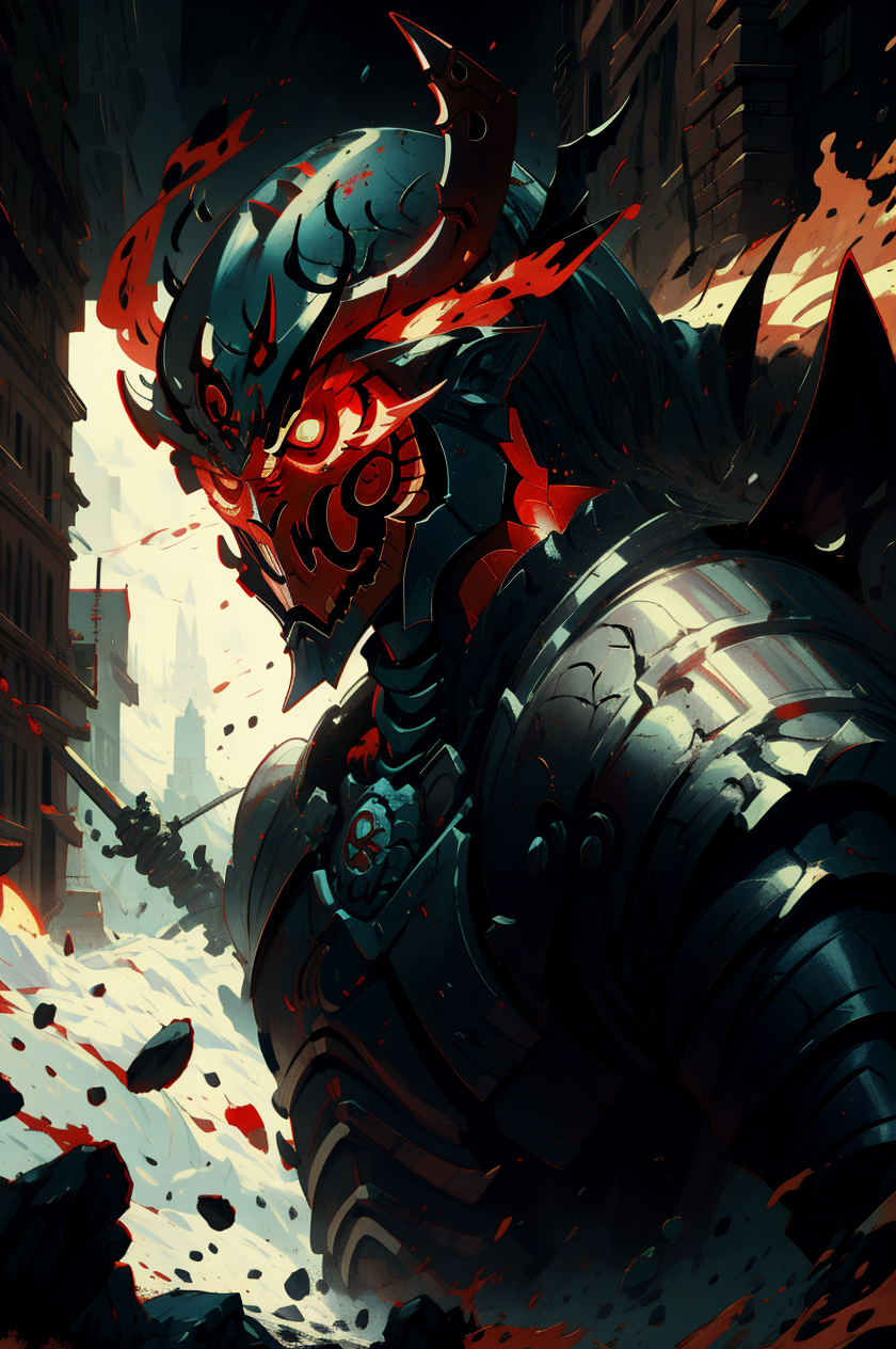 Monsus-Style_v1 ｜AI Art LoRA Model | PixAI