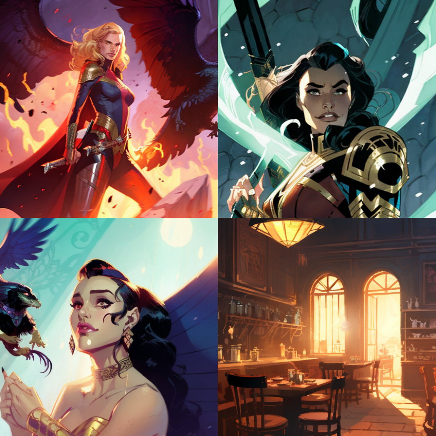 Comic Diffusion｜AI Art Model | PixAI