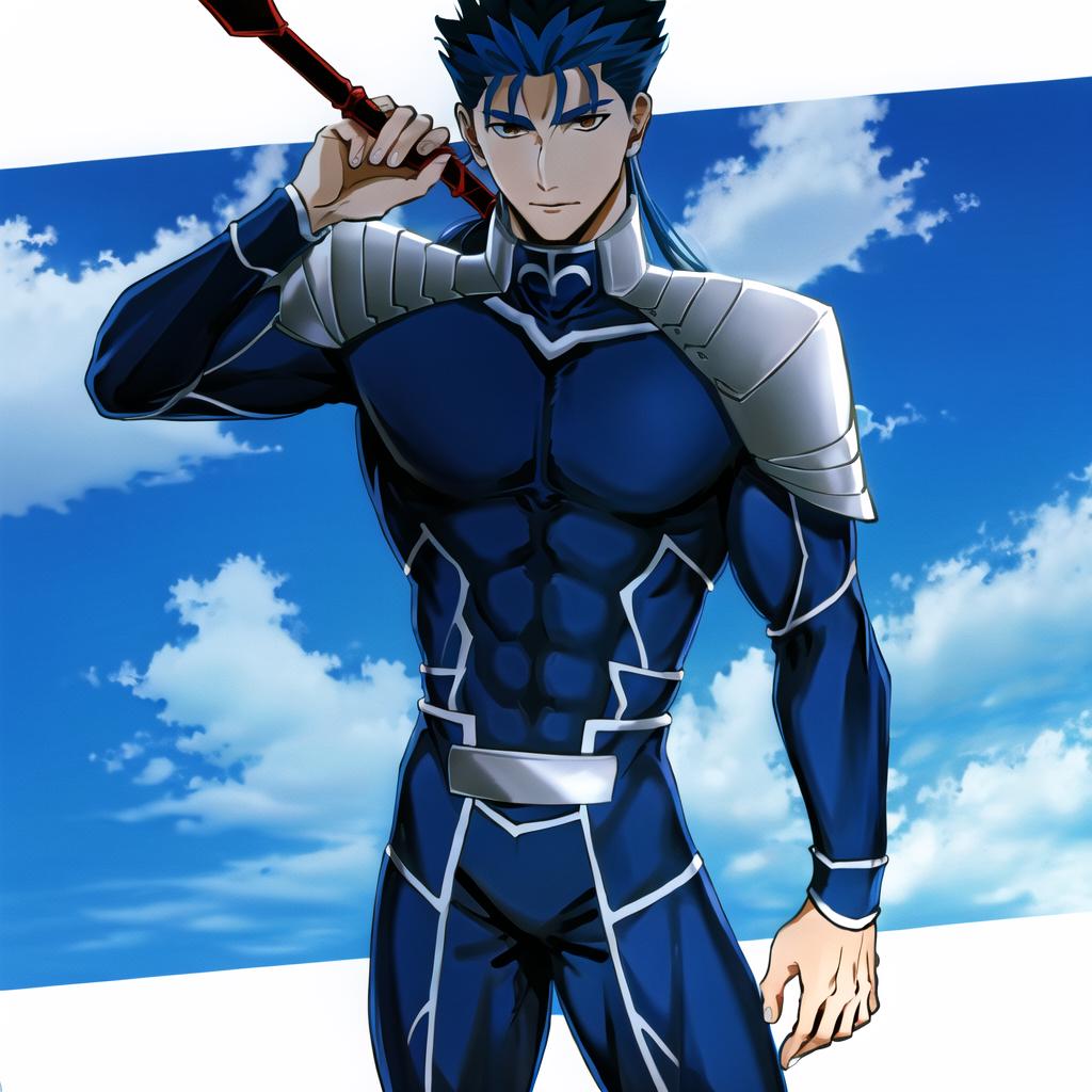 Cu Chulainn (Lancer - Fate Stay Night ｜AI Art LoRA Model | PixAI