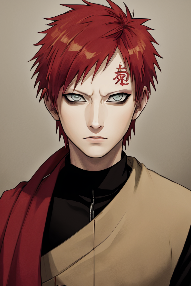 Gaara (Naruto Shippuden) ｜AI Art LoRA Model | PixAI