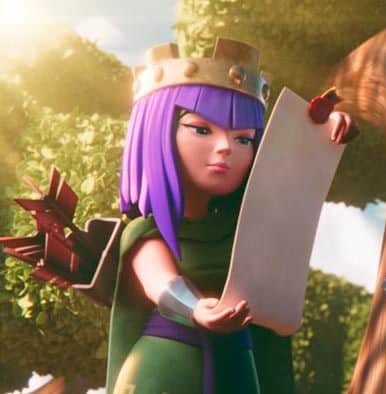 Clash Of Clans Archer Queen Hot