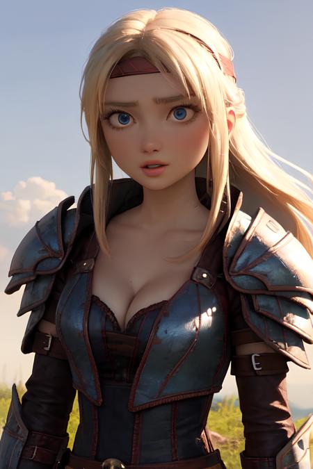AI Art LoRA Model: Astrid Hofferson | How to Train Your Dragon | PixAI