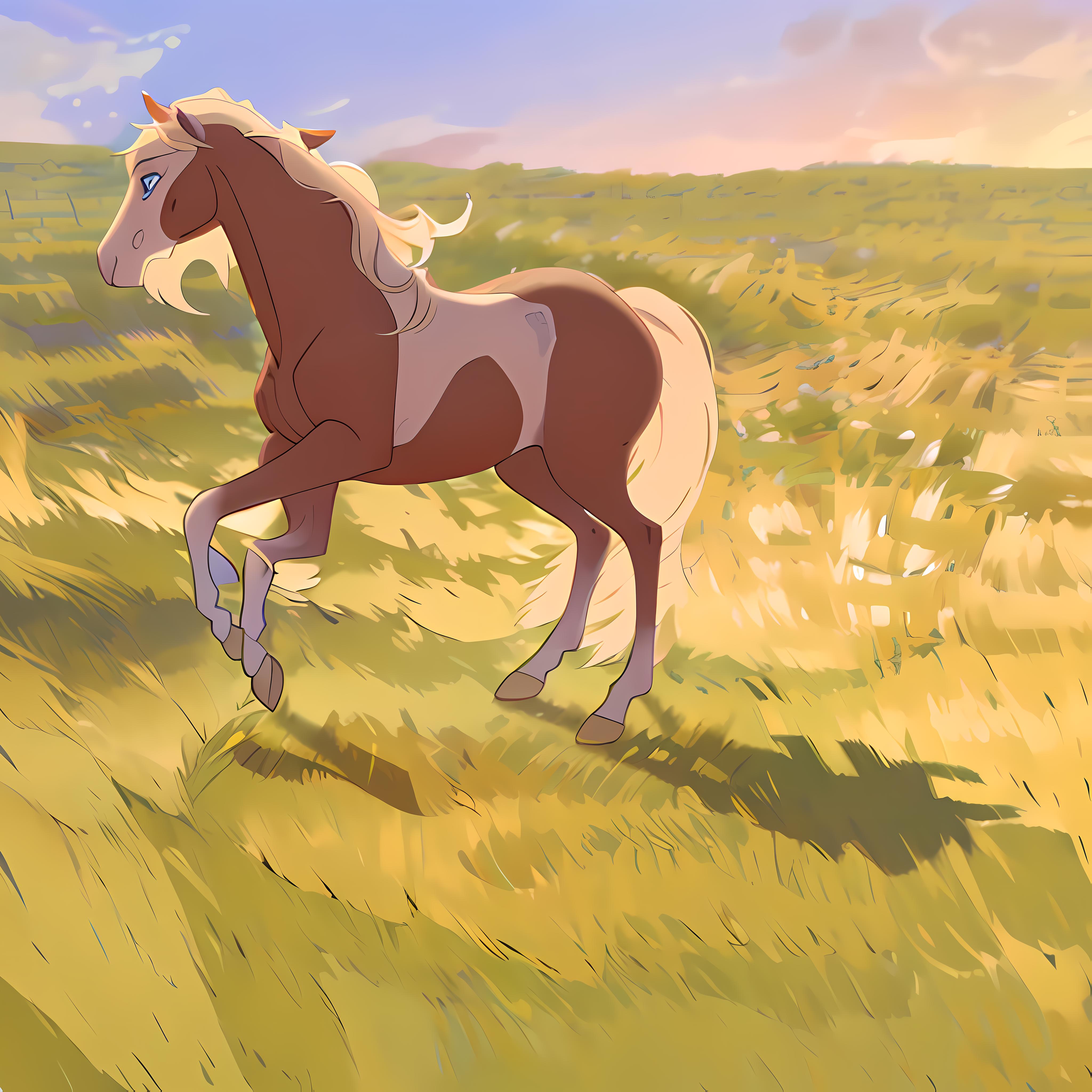 Spirit Stallion Of The Cimarron And Rain Drawings