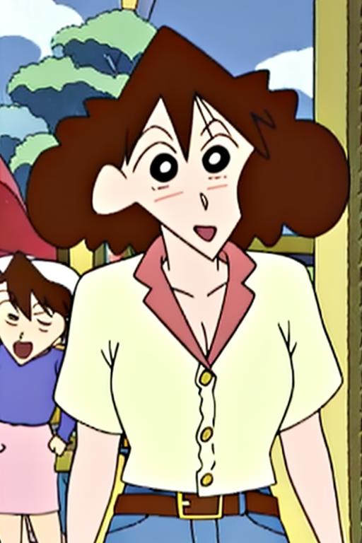 Misae Nohara Crayon Shin Chan ｜AI Art LoRA Model | PixAI