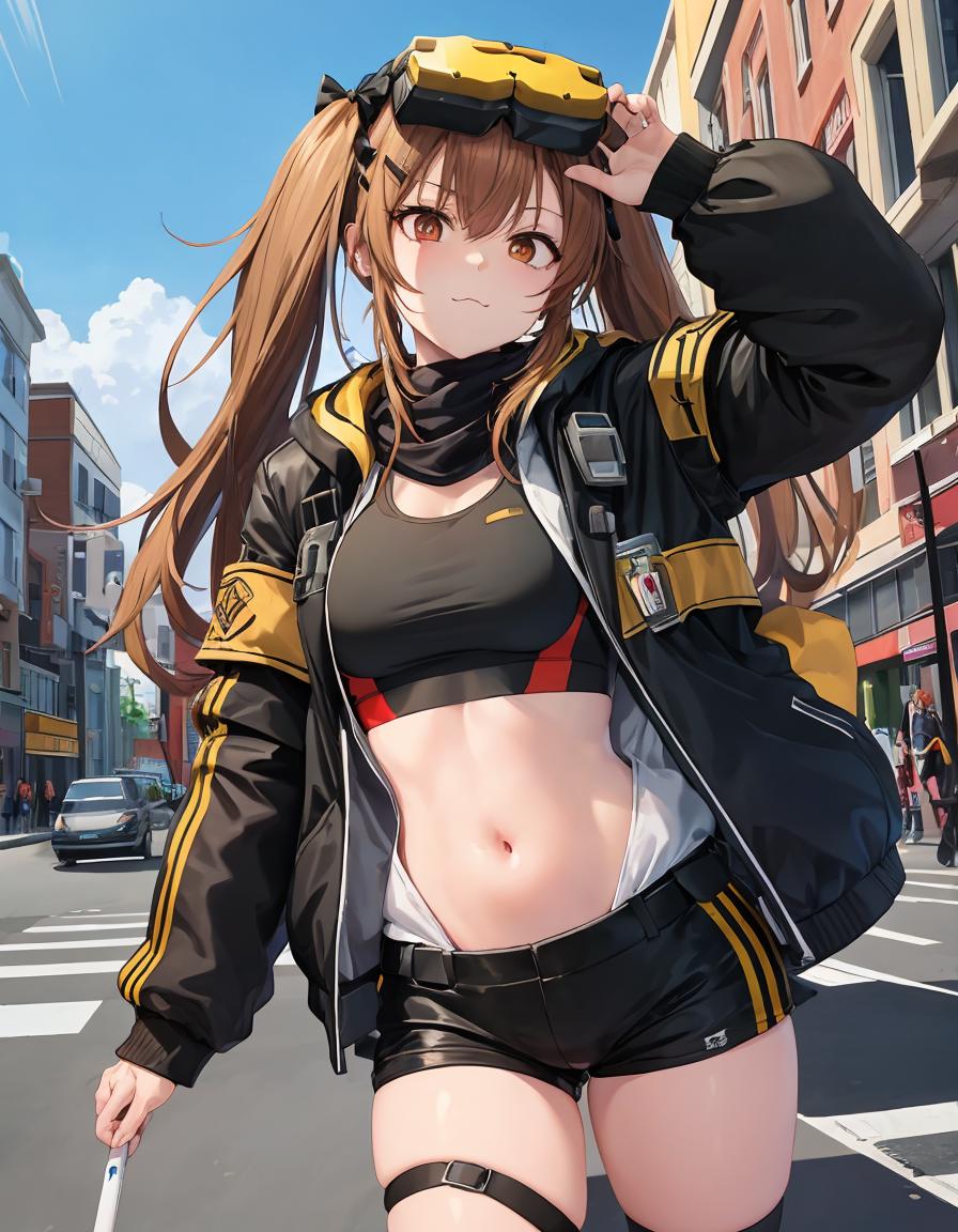 AI Art LoRA Model: UMP9 | Girls' Frontline | PixAI