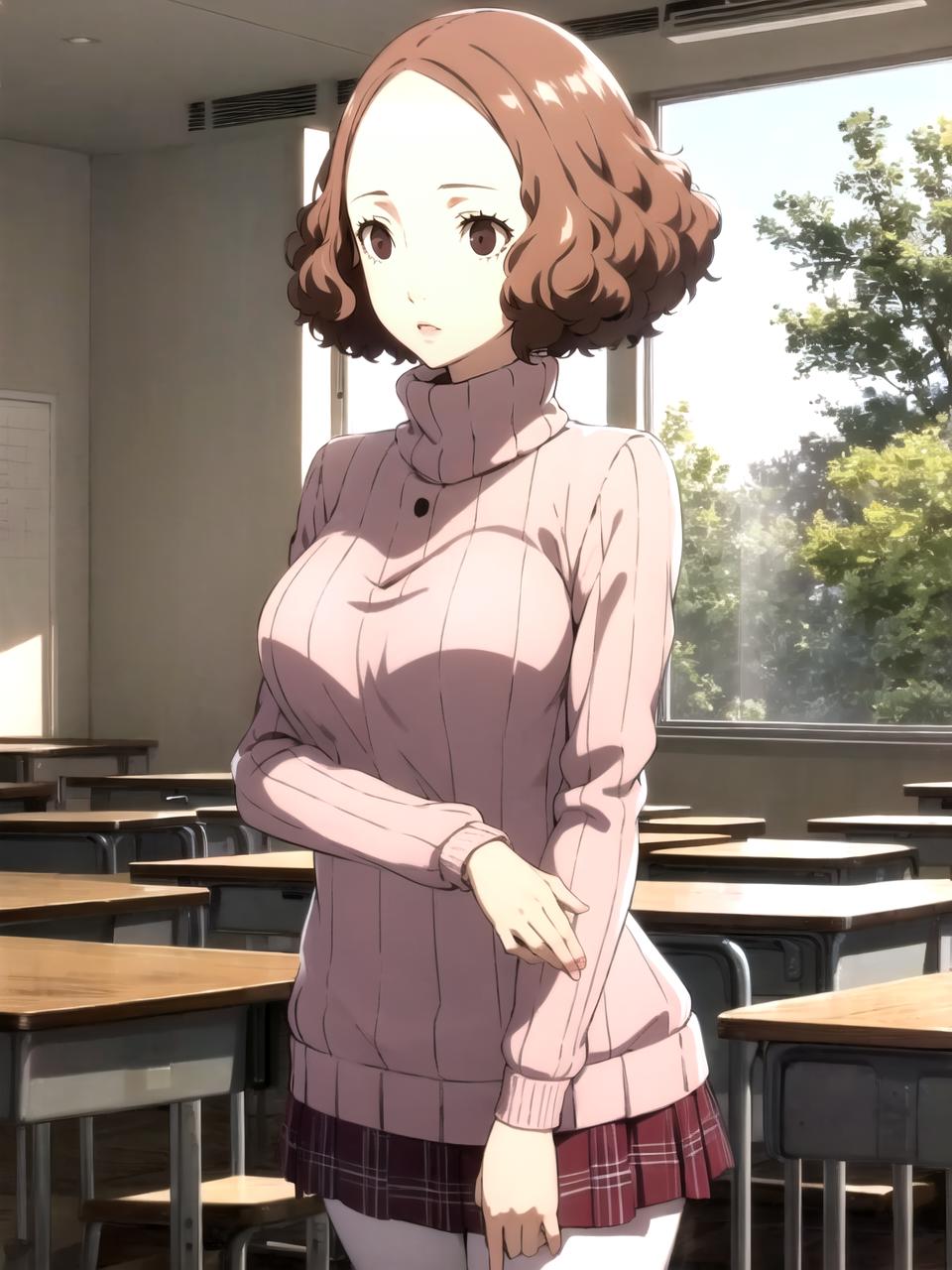 Haru Okumura - Persona 5 (revival dim16)｜AI Art Model & LoRA | PixAI
