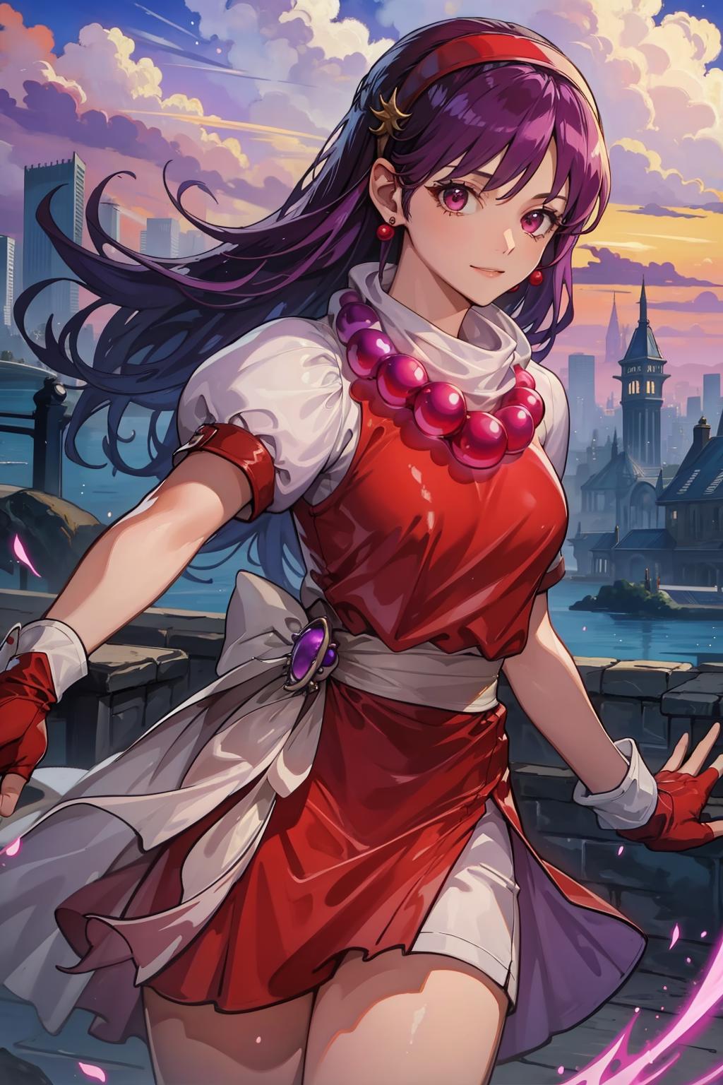 Athena Asamiya | The King of Fighters｜AI Art Model & LoRA | PixAI