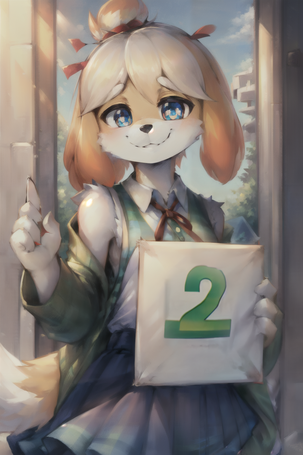 Animal Crossing - Isabelle ｜AI Art LoRA Model | PixAI