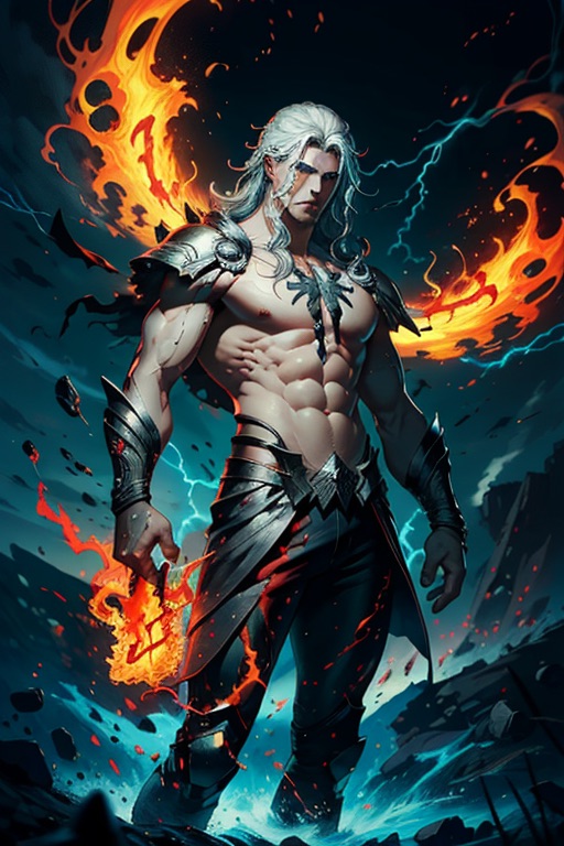 AI Art: strong man by @羽癒 | PixAI