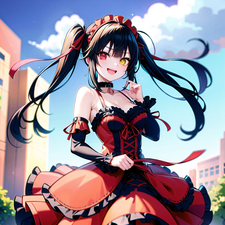 Kurumi Tokisaki｜AI Art Model & LoRA | PixAI