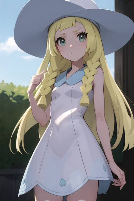 Lillie Default Outfit ｜AI Art LoRA Model | PixAI