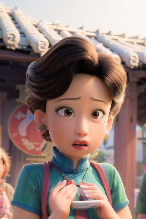 AI Art LoRA Model: Ming Lee (Turning Red) | PixAI