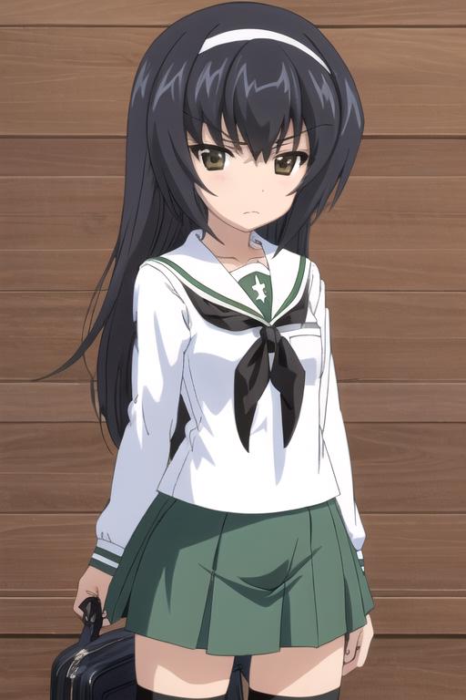 AI Art LoRA Model: Mako Reizei - Girls und Panzer | PixAI