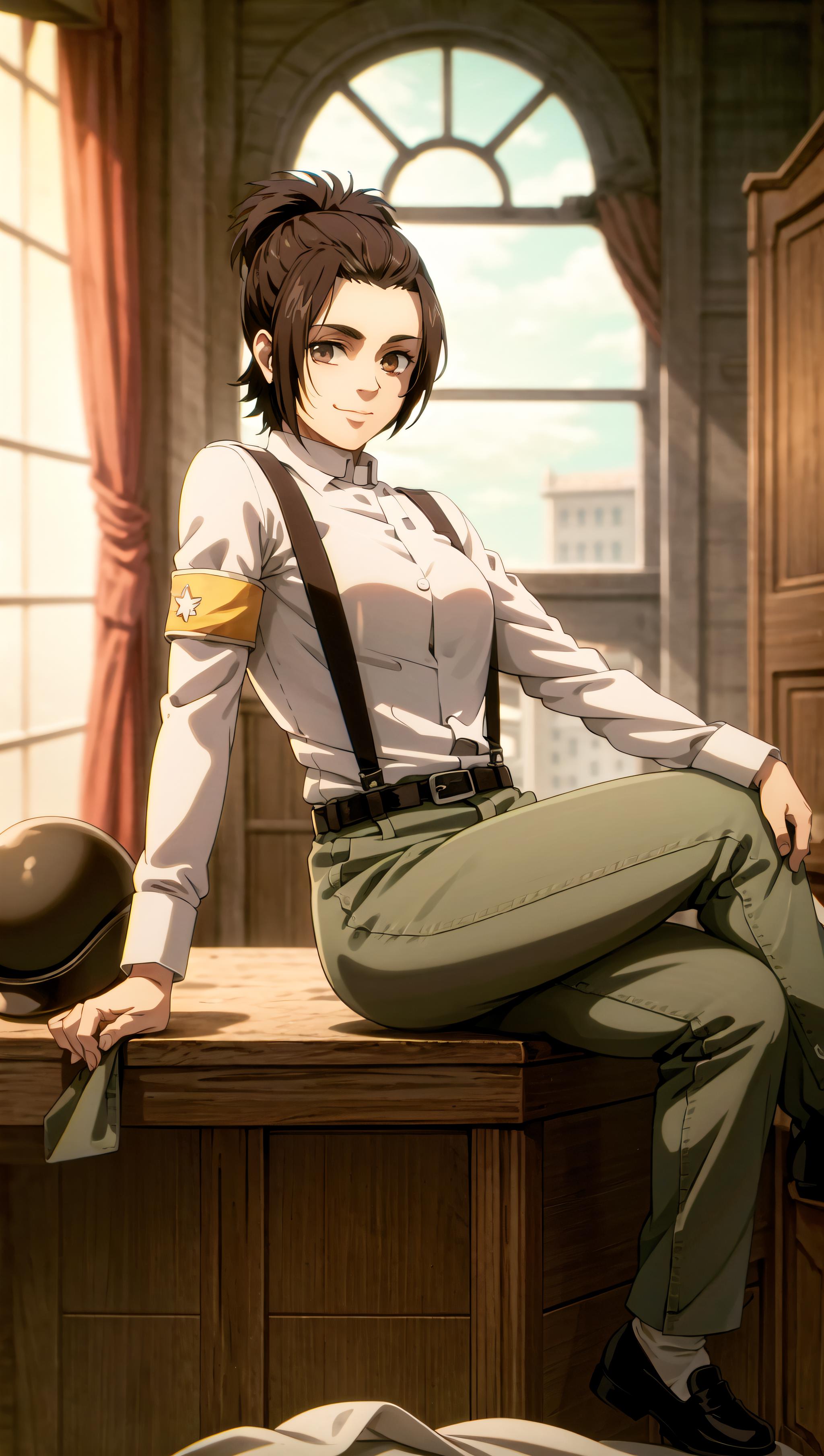 Gabi Braun Attack On Titan LoRA AI Art Model PixAI