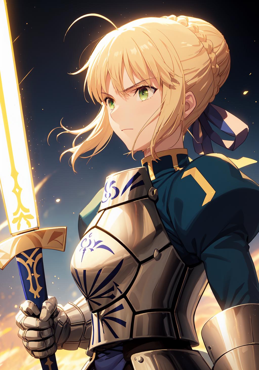 Artoria Pendragon/Saber 6 in one/阿尔托莉雅六合一_Fate stay night/Fate zero/Hf ...
