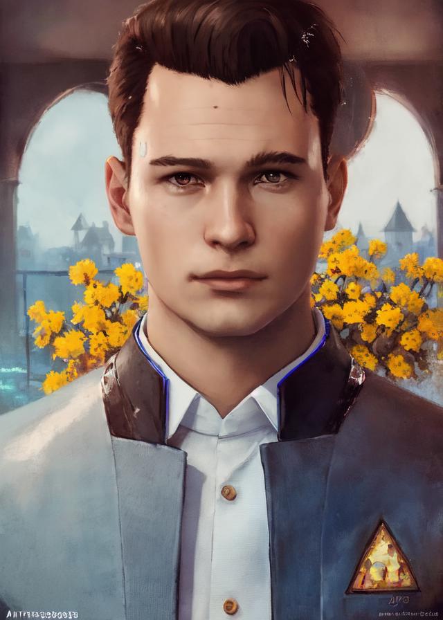 Connor - Detroit Become Human ｜AI Art LoRA Model | PixAI