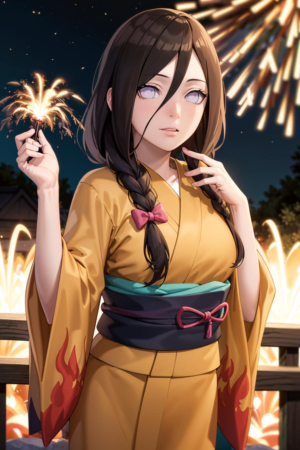 Hanabi Hyūga ｜AI Art LoRA Model | PixAI