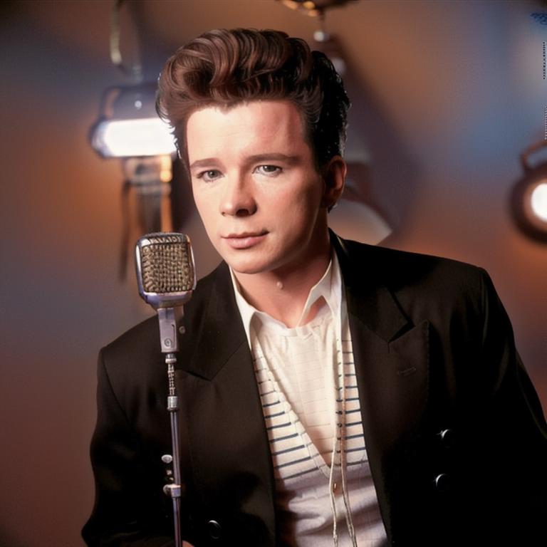 Rick Astley, Musician, by@djo226, (civitai)(lora) ｜AI Art LoRA Model ...