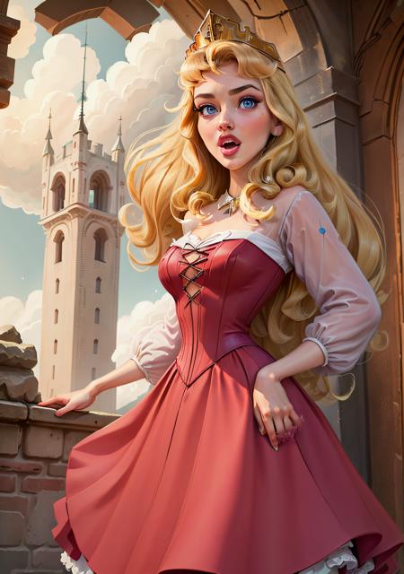 AI Art LoRA Model: Aurora (Sleeping Beauty) Disney Princess, by YeiyeiArt | PixAI