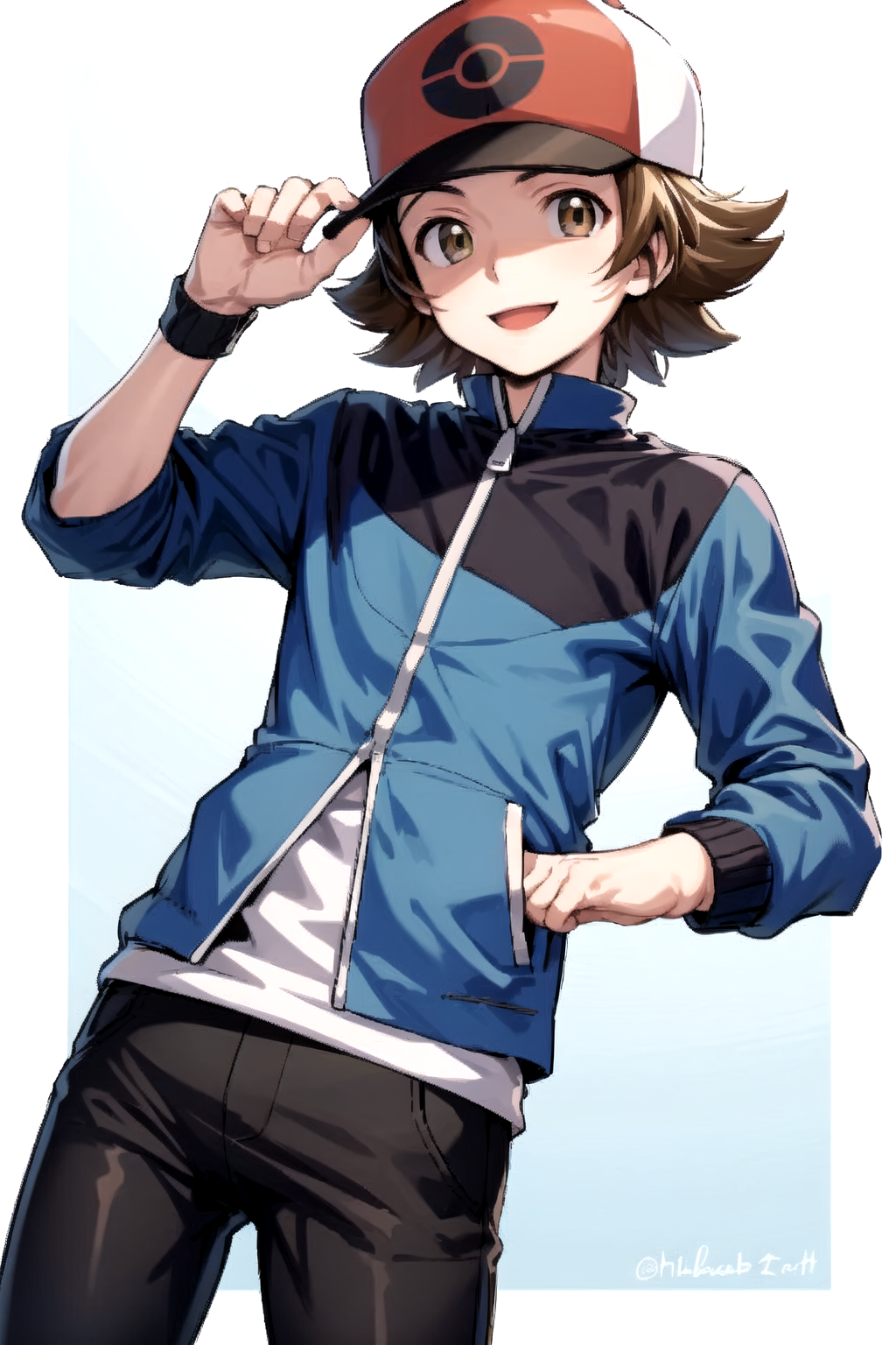 Pokemon - Hilbert ｜AI Art LoRA Model | PixAI