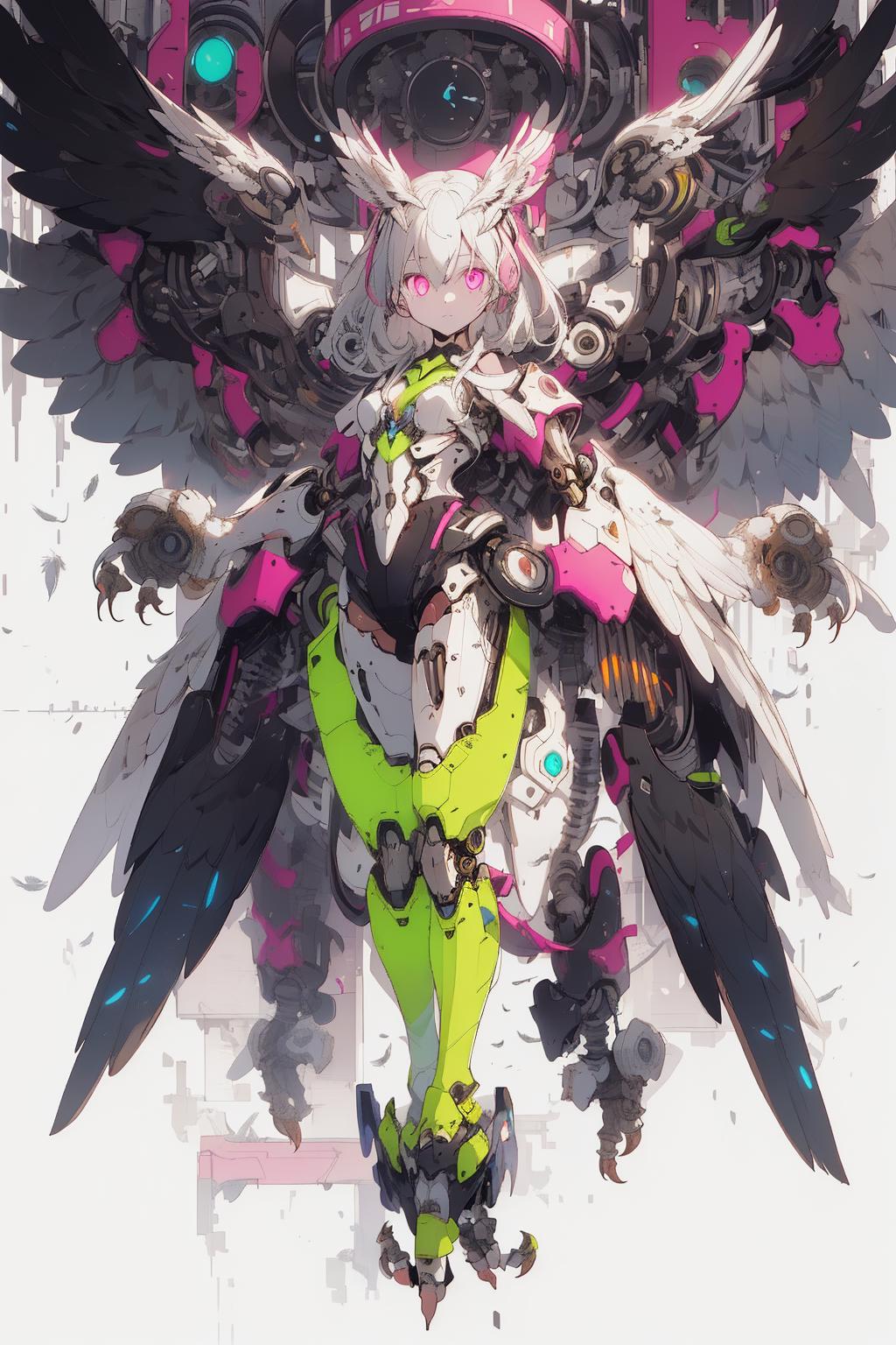 Mecha owl owl ear ｜AI Art LoRA Model | PixAI