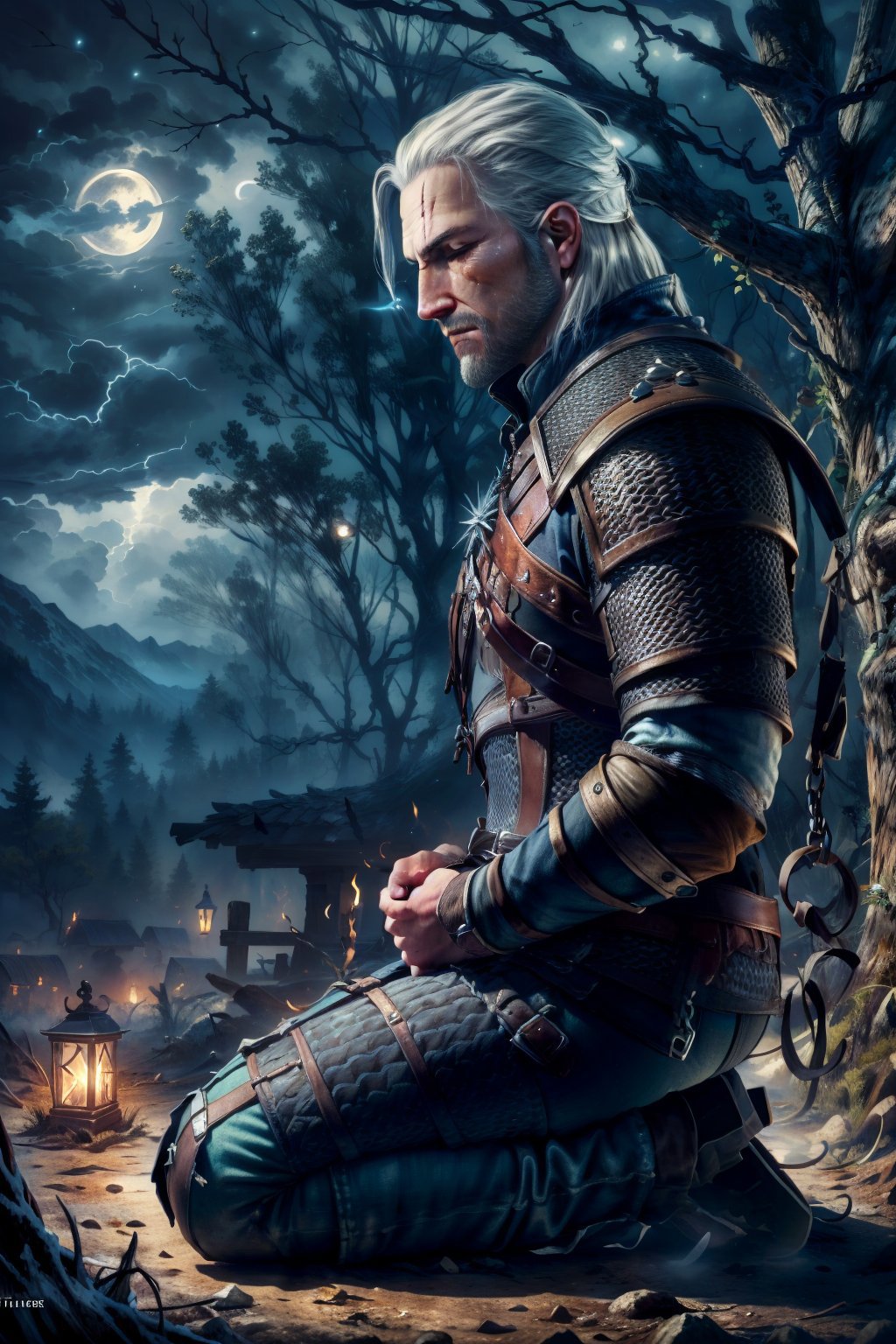 AI Art LoRA Model: Geralt of Rivia | The Witcher 3 : Wild Hunt ( by ...