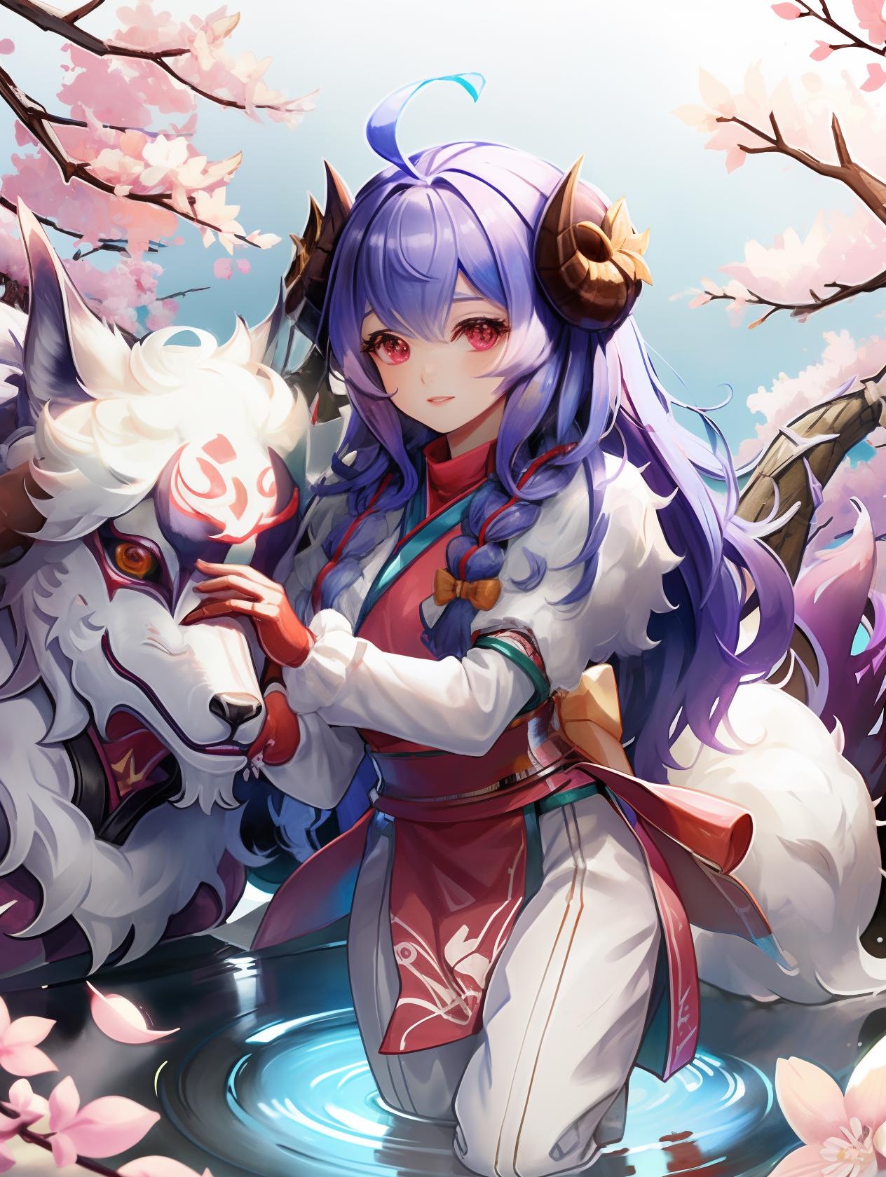 Kindred (Spirit Blossom) | League of Legends｜AI Art Model & LoRA | PixAI