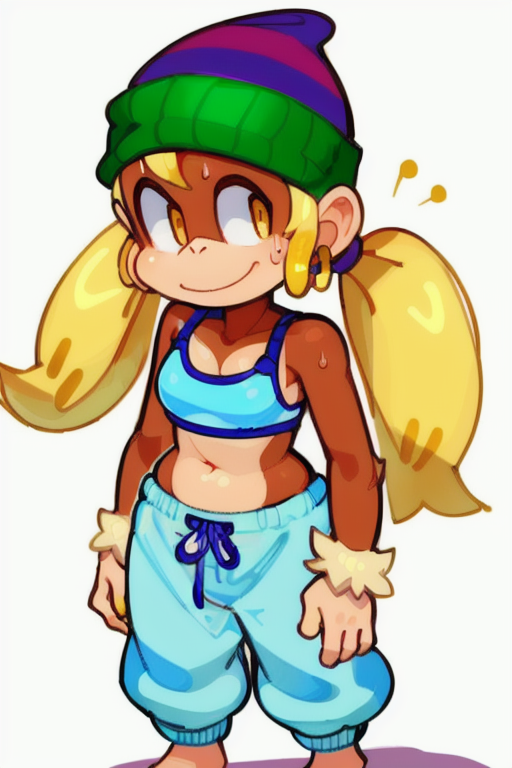 Tiny Kong Donkey Kong Country ｜AI Art LoRA Model & LoRA | PixAI