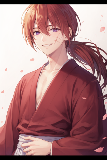 Kenshin Himura (Rurouni Kenshin) ｜AI Art LoRA Model | PixAI