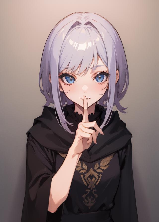 Pose Shushing｜AI Art Model & LoRA | PixAI