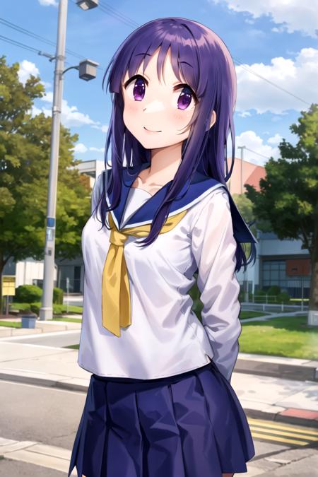 Hinata Yukari Yuyushiki ゆゆ式 ｜ai Art Lora Model Pixai
