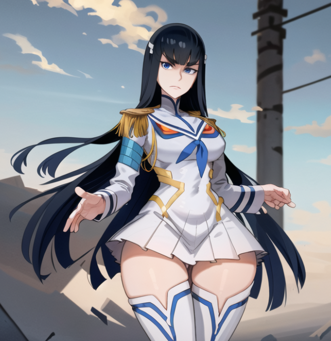 Kiryuin Satsuki (Kill La Kill) ｜AI Art LoRA Model | PixAI