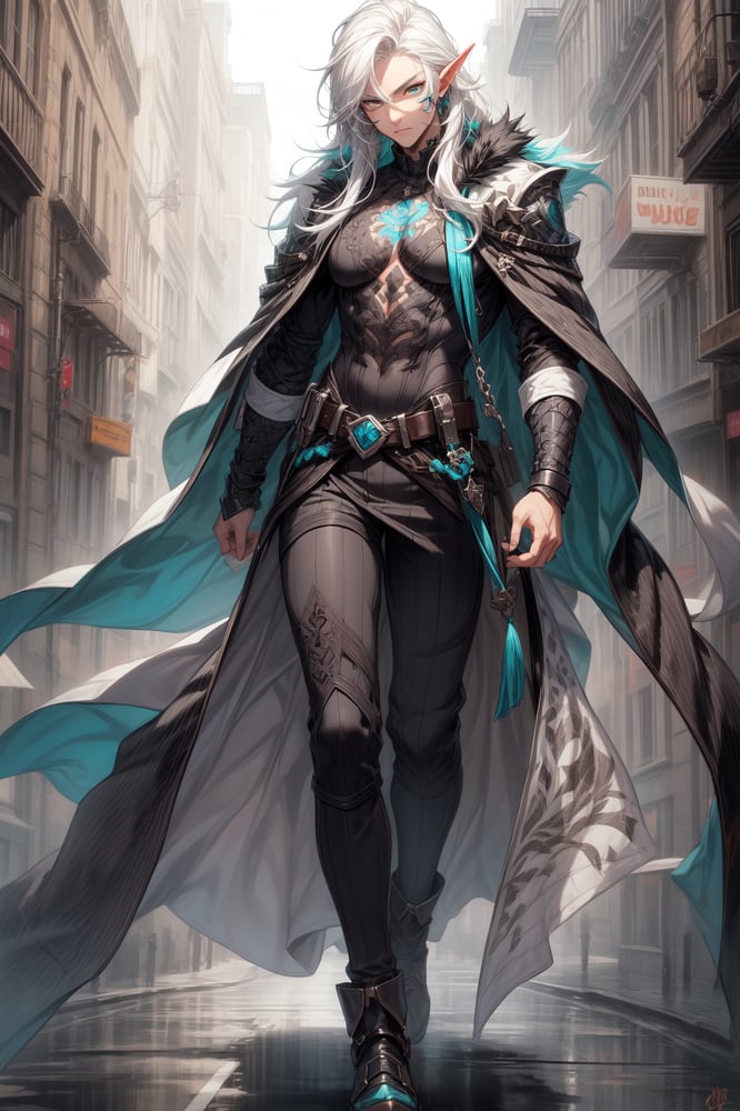 Anime Male Dark Elves