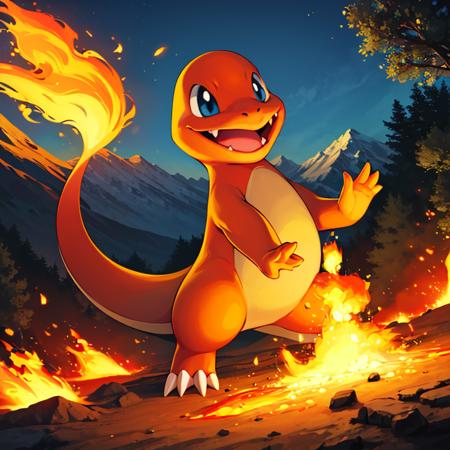Charmander (Pokemon), Character/Species LoRA by CitronLegacy ｜AI Art LoRA Model | PixAI