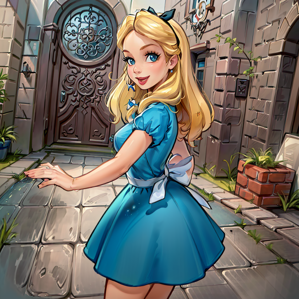 Alice In Wonderland! Disney by YeiyeiArt ｜AI Art LoRA Model | PixAI
