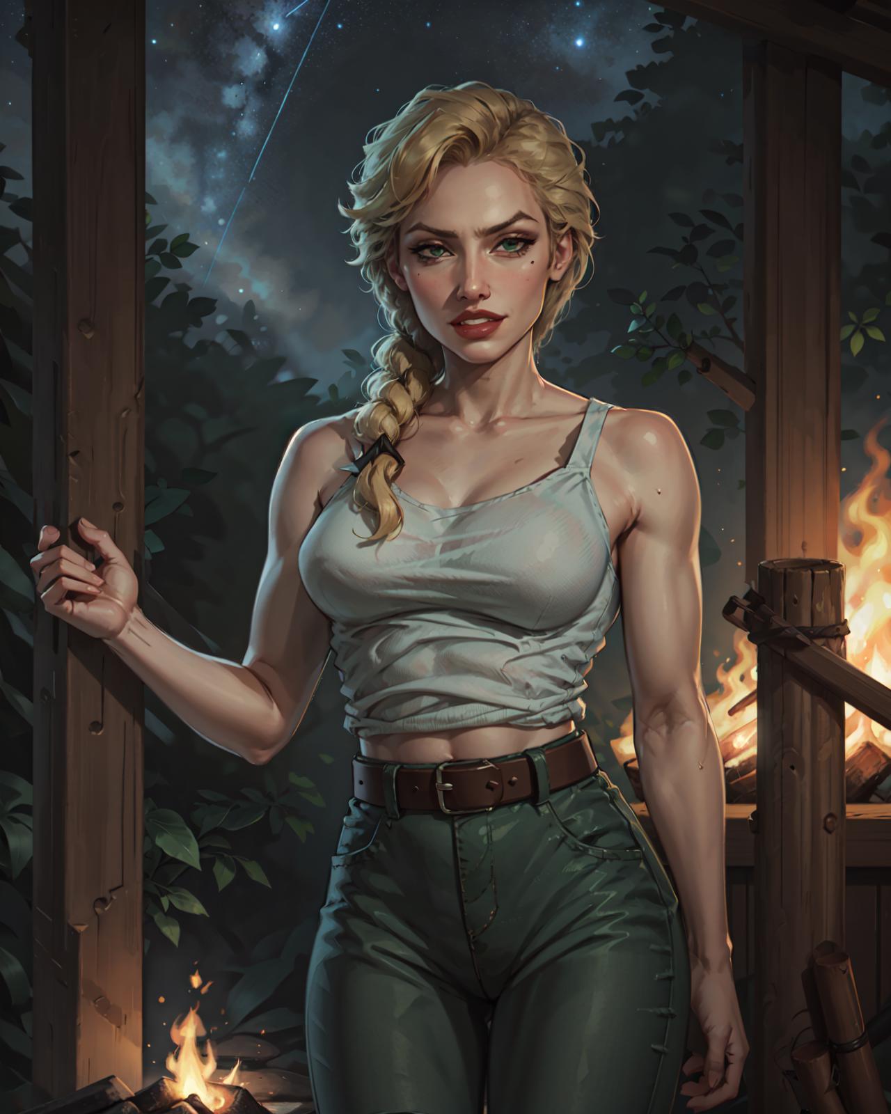 Helga Sinclair (Atlantis The Lost Empire)｜AI Art Model & LoRA | PixAI