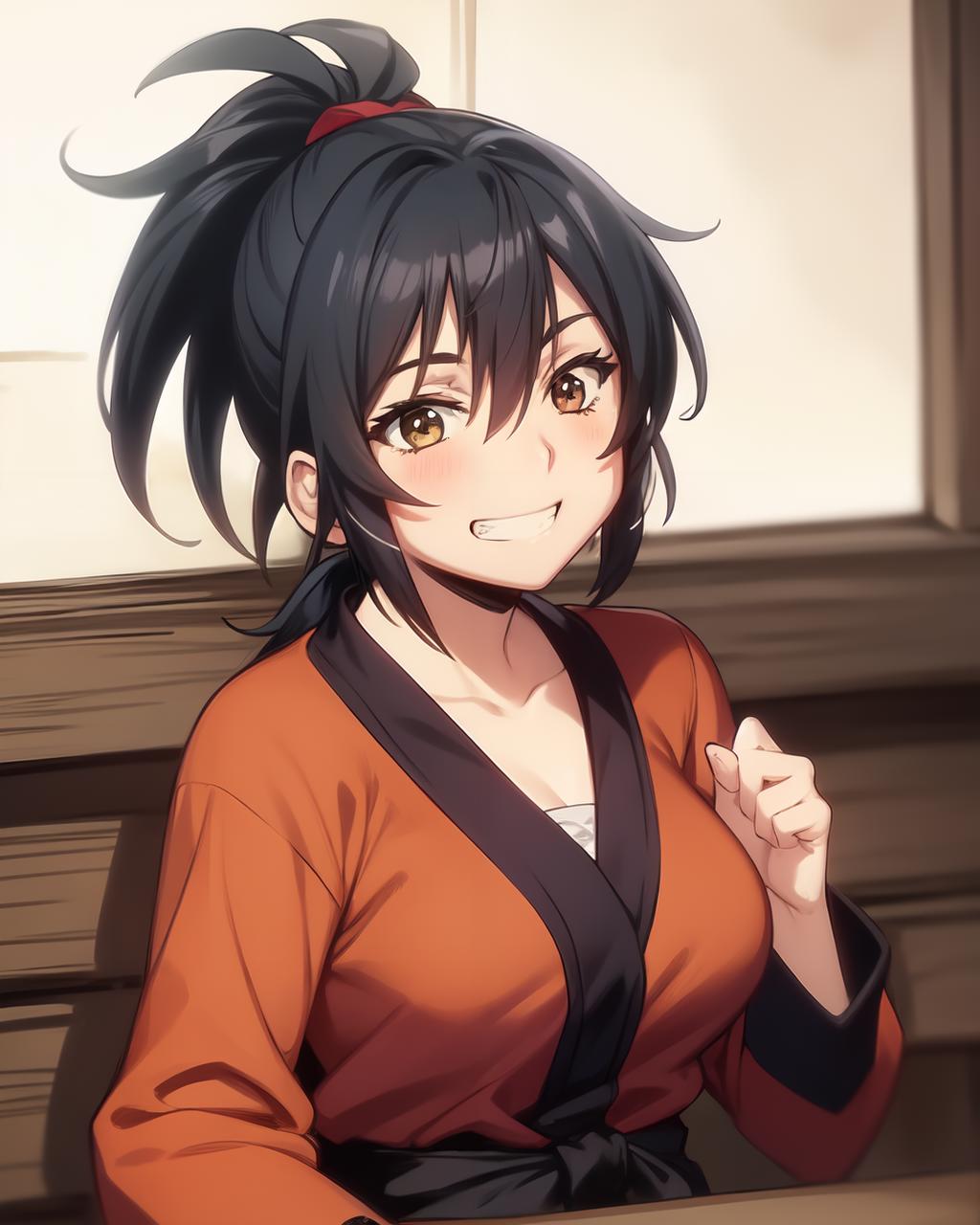 Manyuu Hikenchou Style [魔乳秘剣帖] ｜AI Art LoRA Model | PixAI