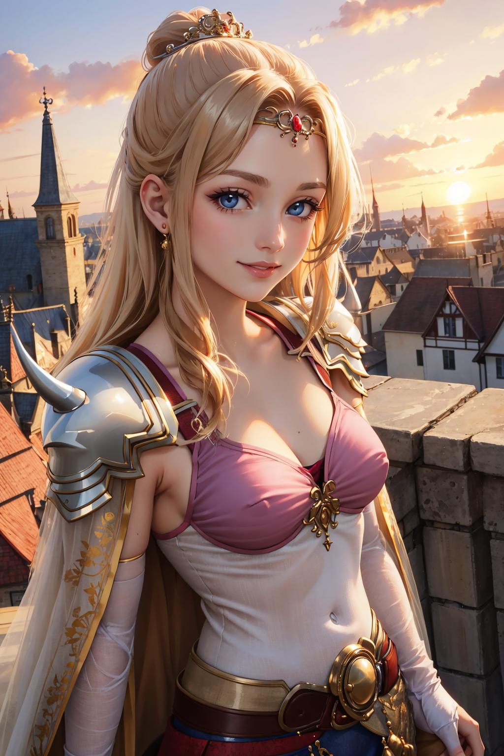 ローザ・ファレル/Rosa Farrell (Final Fantasy IV) ｜AI Art LoRA Model | PixAI