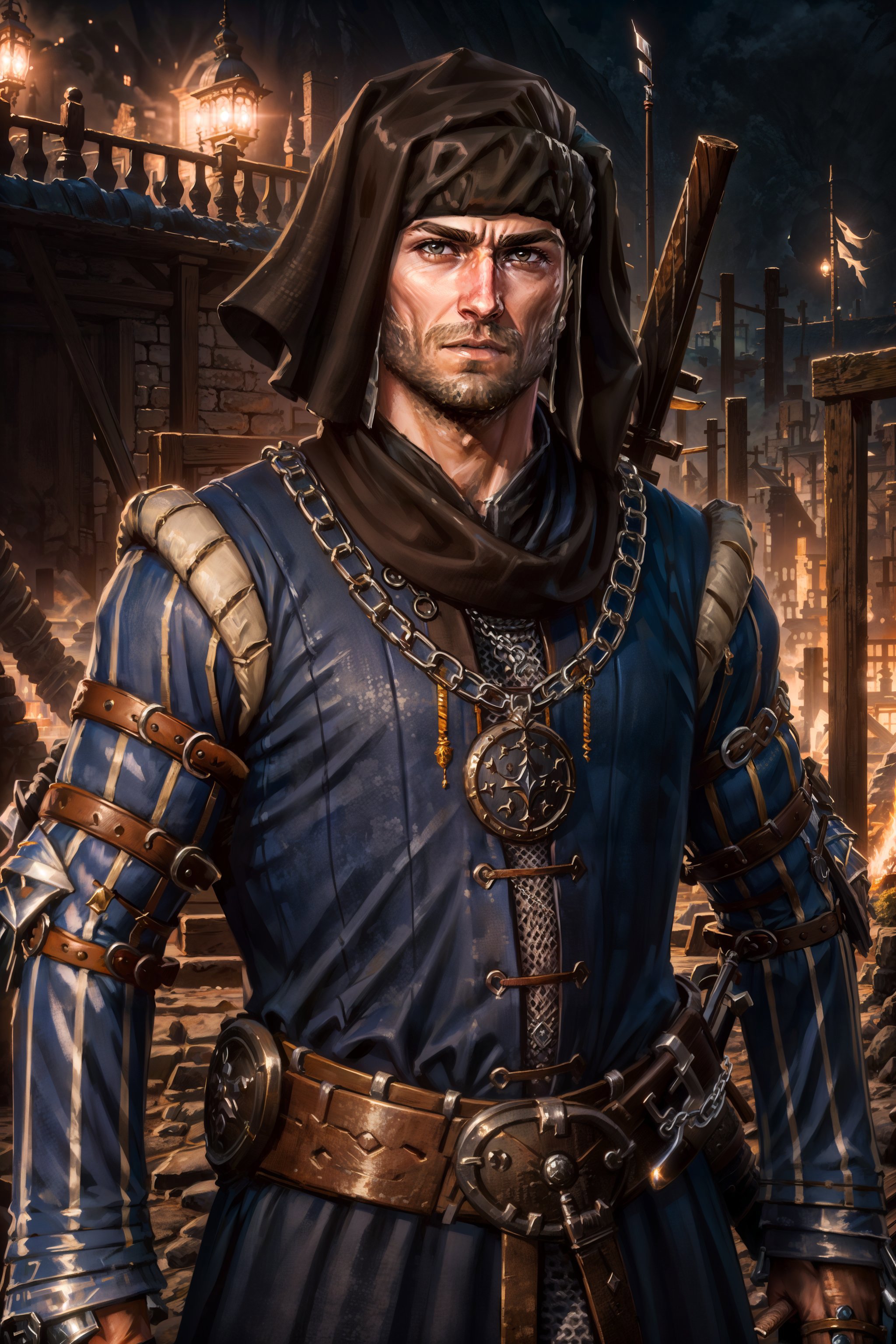 AI Art LoRA Model: Vernon Roche | The Witcher 3 : Wild Hunt (by soul3142) | PixAI