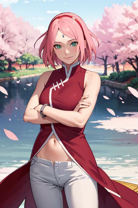 Ai Art Lora Model Sakura Pixai