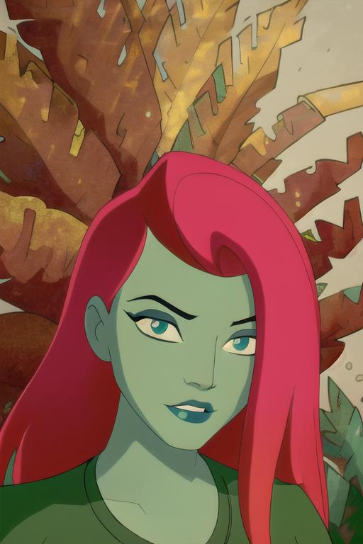 AI Art LoRA Model: Poison Ivy (Harley Quinn Serie 2019) | PixAI