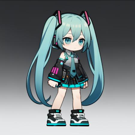 Arknights chibi characters style 明日方舟Q版小人风格LoRA ｜AI Art LoRA Model | PixAI