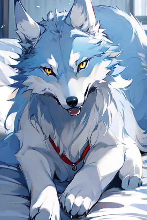 wolf1 ｜AI Art LoRA Model | PixAI