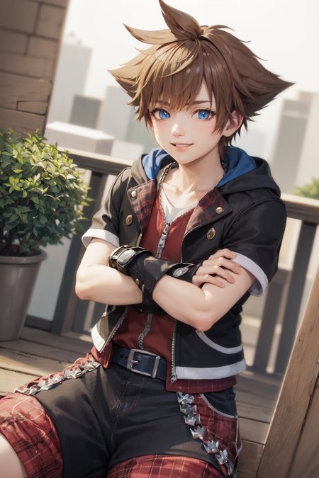 Sora - Kingdom Hearts ｜AI Art LoRA Model | PixAI