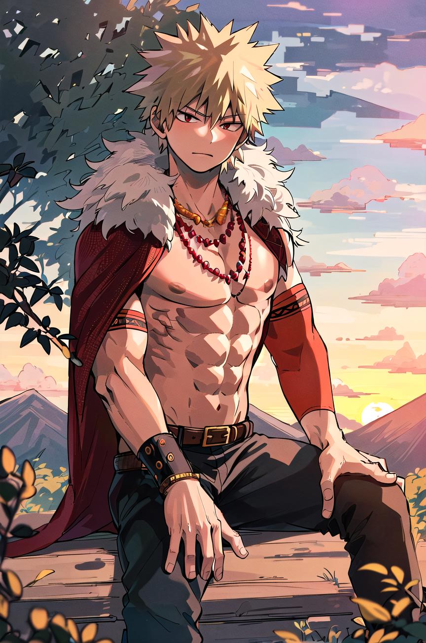 AI Art LoRA Model: Bakugou Katsuki (My Hero Academia) | PixAI
