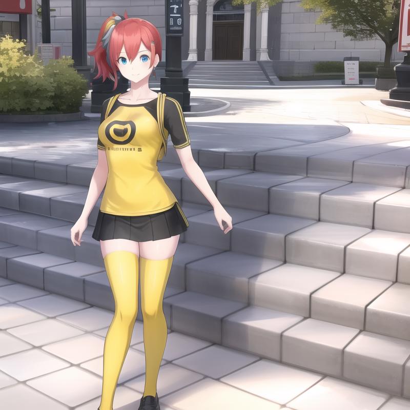 AI Art LoRA Model: Ami Aiba | Digimon Story: Cyber Sleuth | PixAI
